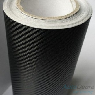 ⚡ STICKER CITY 3D BLACK | 3D КАРБОНОВО ФОЛИО | AutoDeore.com